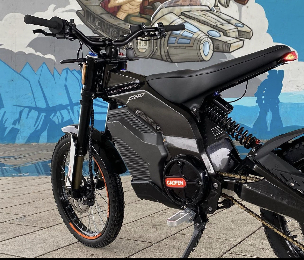 Ride into the Night: Caofen Electric Motorcycles for Spooky Halloween ...